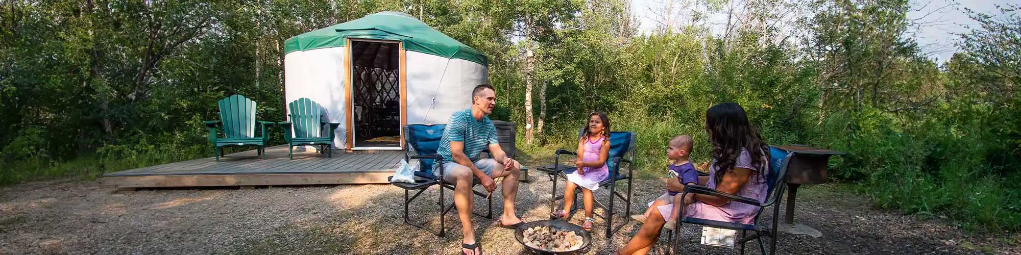 Camp-Easy Tent & Yurt Camping | Yurt Rentals in Saskatchewan | Sask Parks